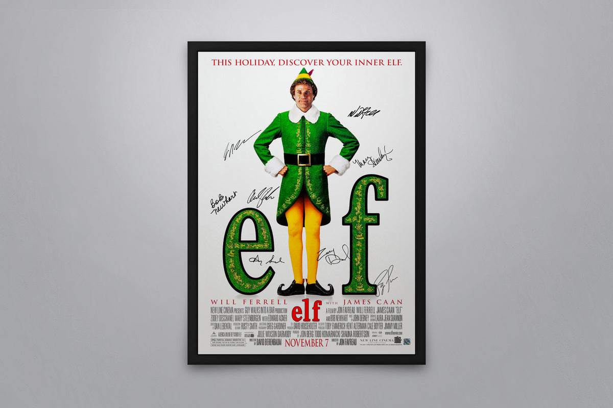 Elf - Signed Poster + COA – Poster Memorabilia