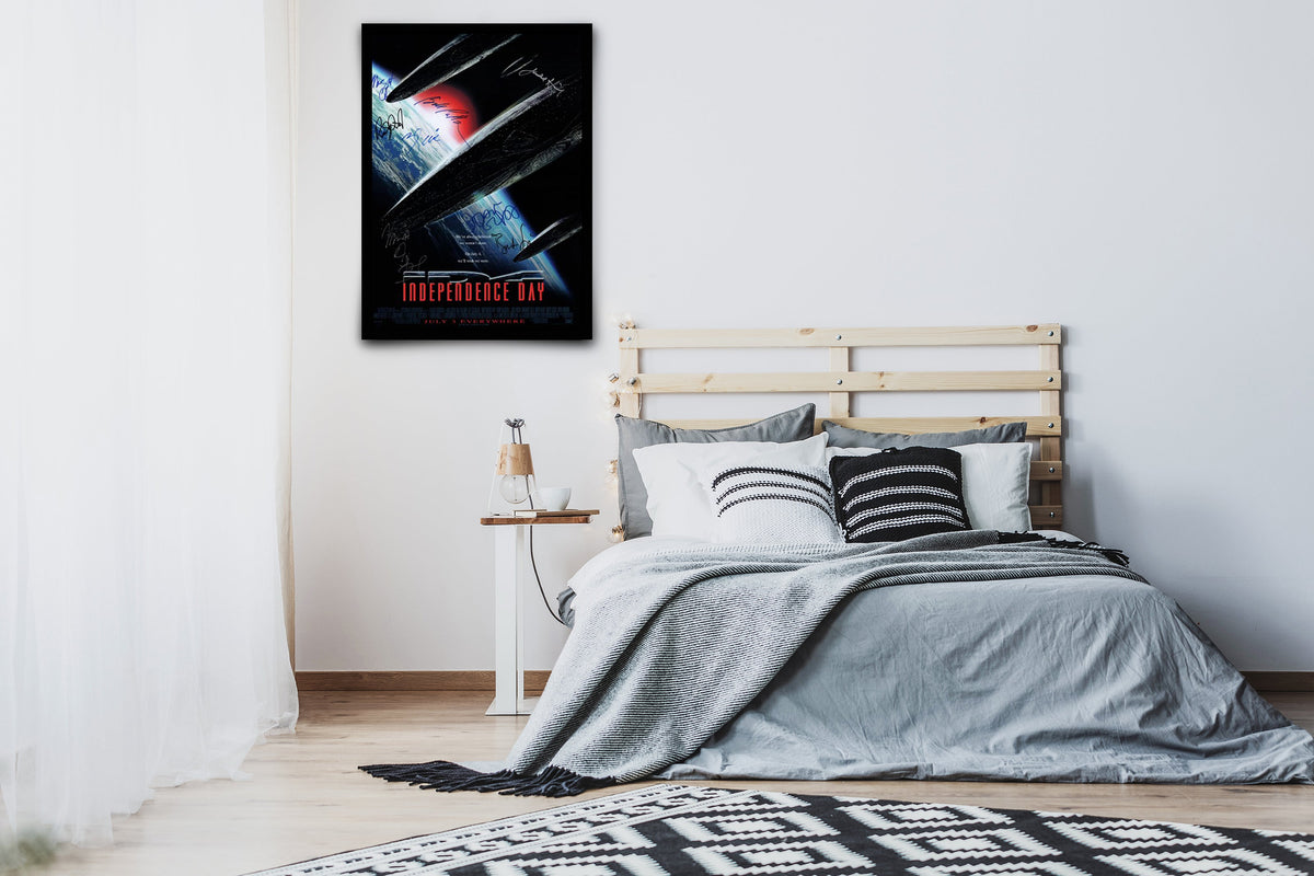 Independence Day: The ID4 Invasion Signed Poster with COA