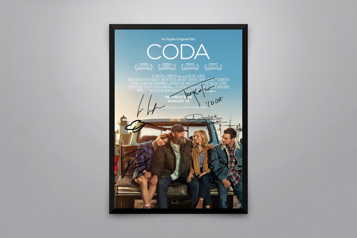 CODA - Signed Poster + COA