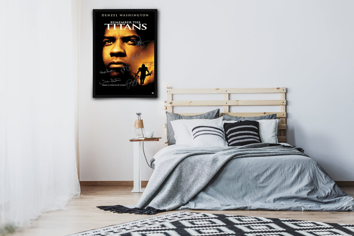 Remember the Titans Signed Poster with COA