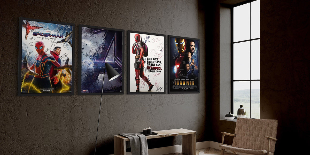 Signed Marvel Poster Memorabilia — Assemble Your Dream Collection!