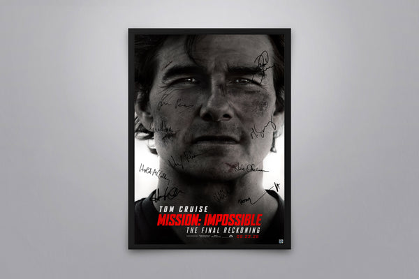 Mission: Impossible - The Final Reckoning Signed Poster with COA