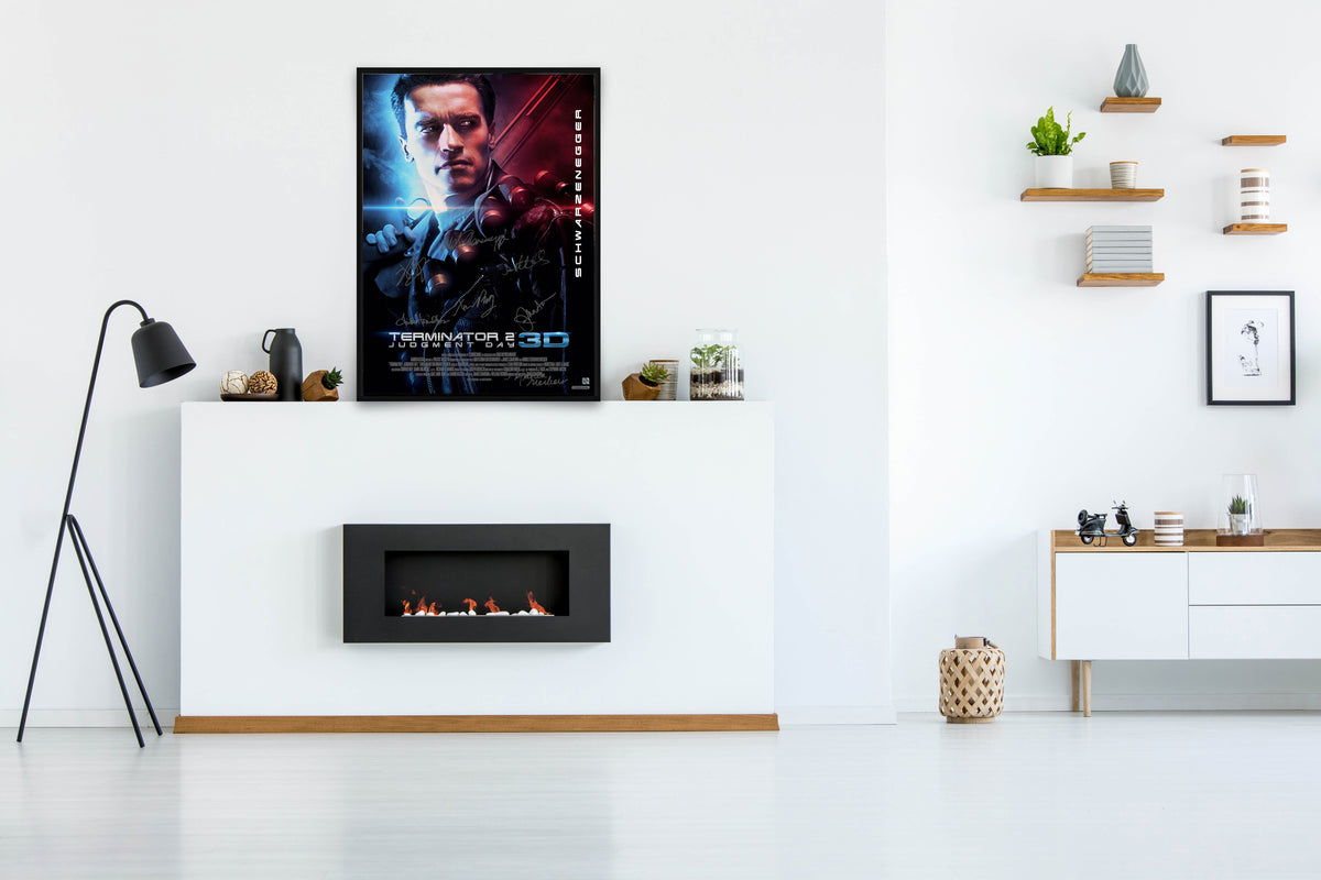 Terminator 2: Judgment Day Signed Poster with COA