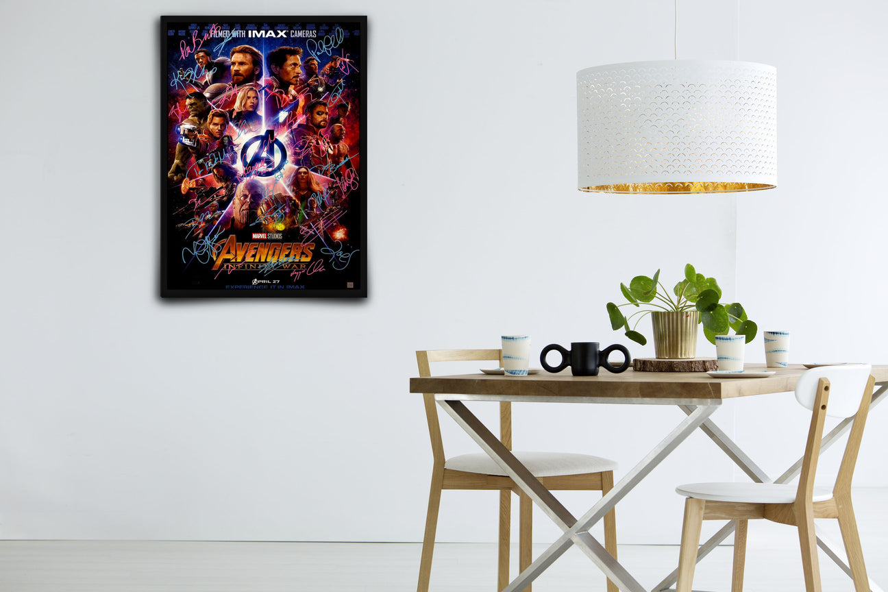 Signed Marvel Poster Memorabilia — Assemble Your Dream Collection!