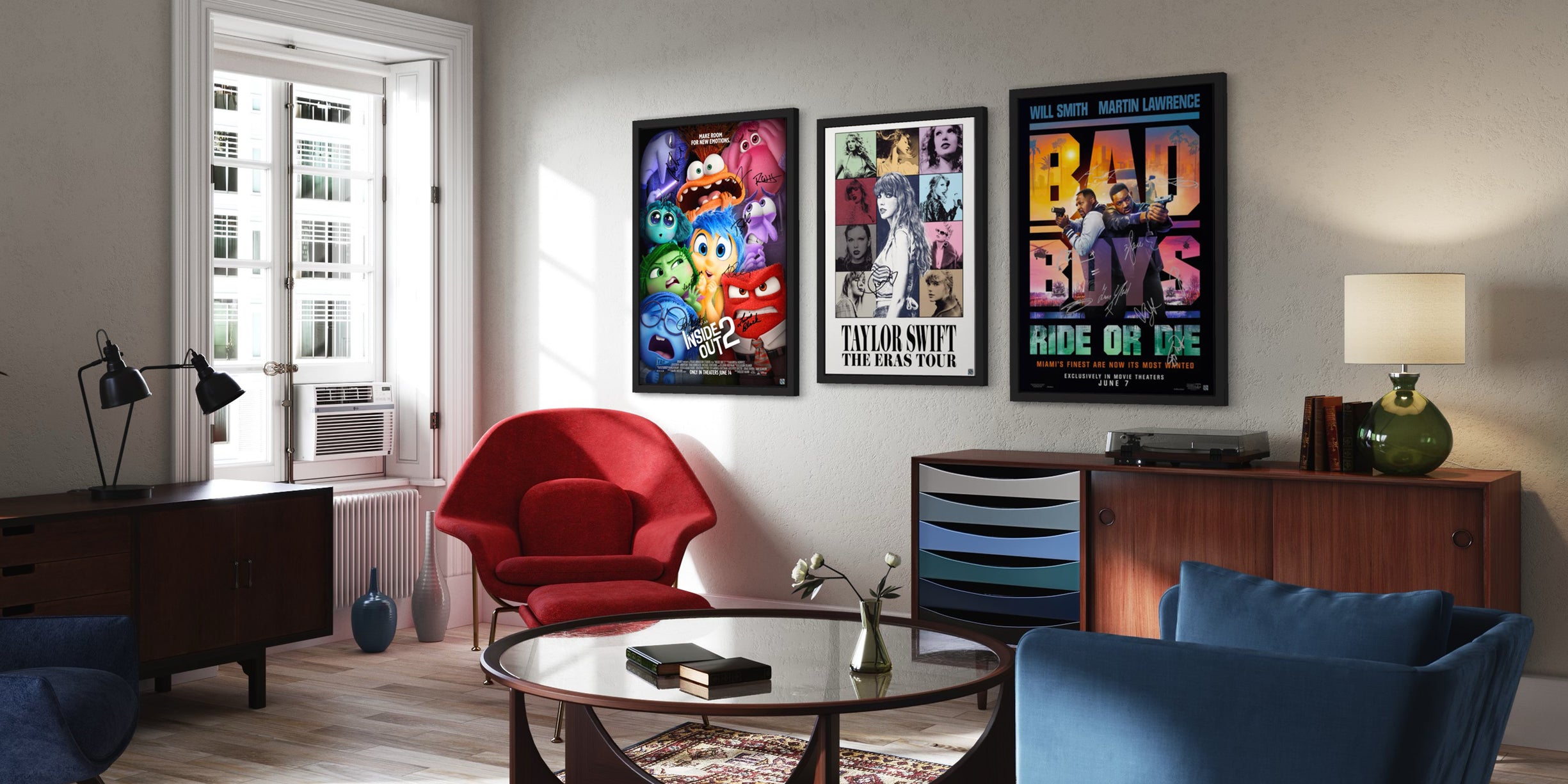 Authentic Signed TV, Music and Movie Posters