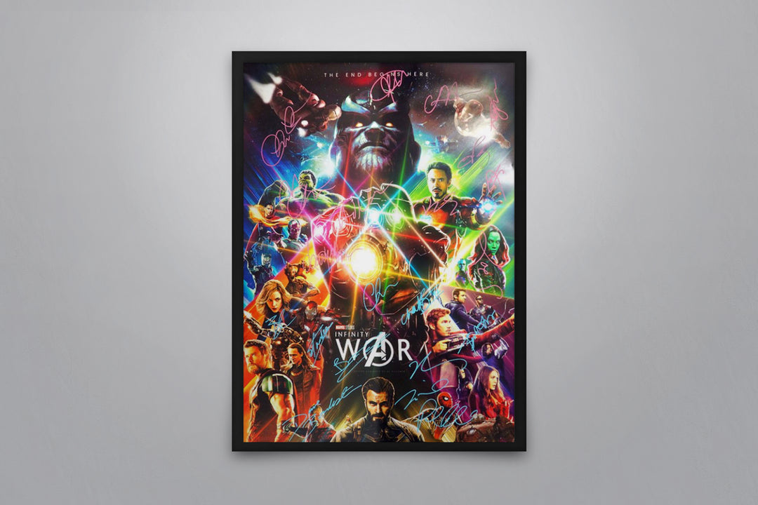 Autographed Marvel Poster — Assemble Your Dream Collection!