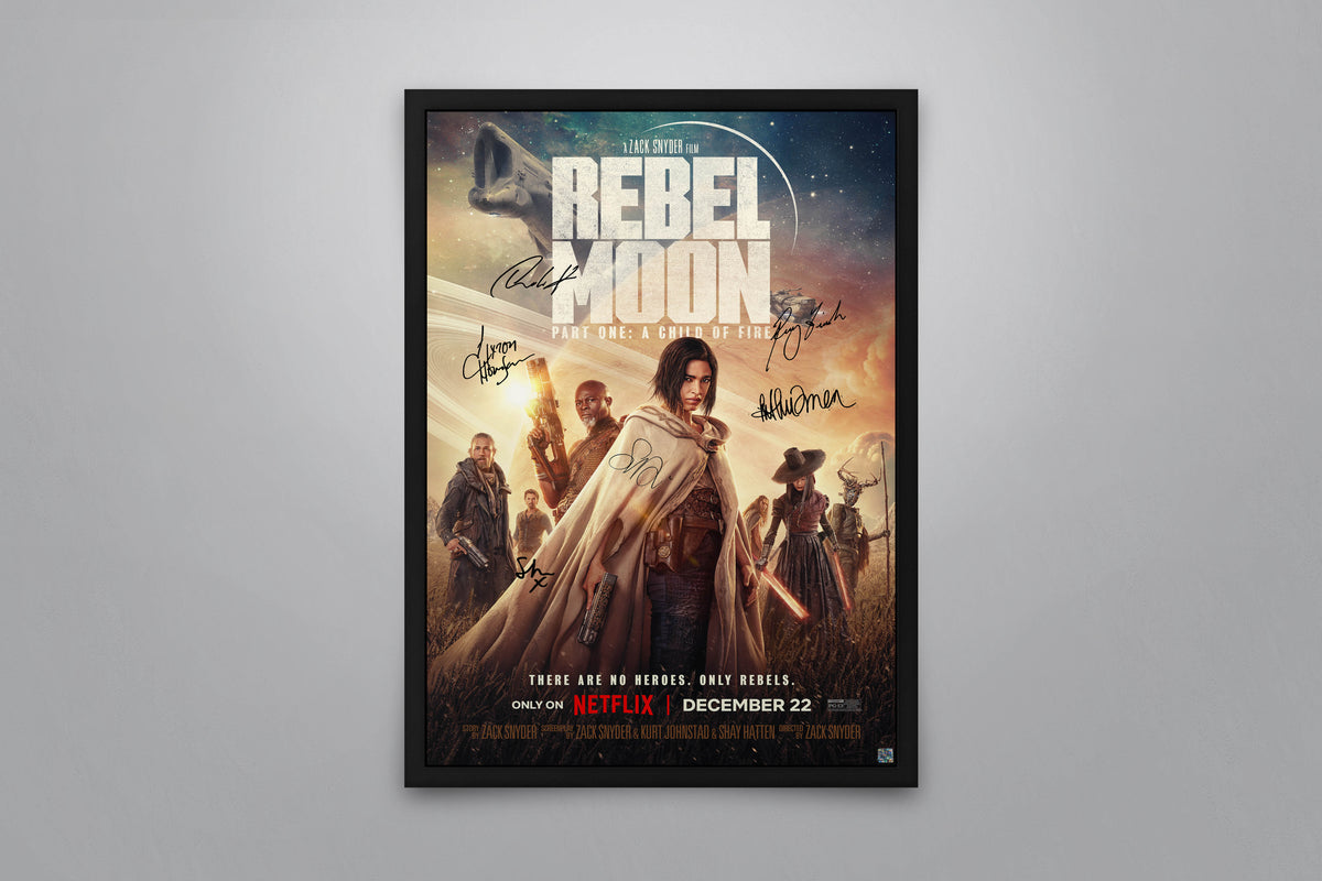 Rebel Moon - Part One: A Child of Fire - Signed Poster + COA – Poster ...