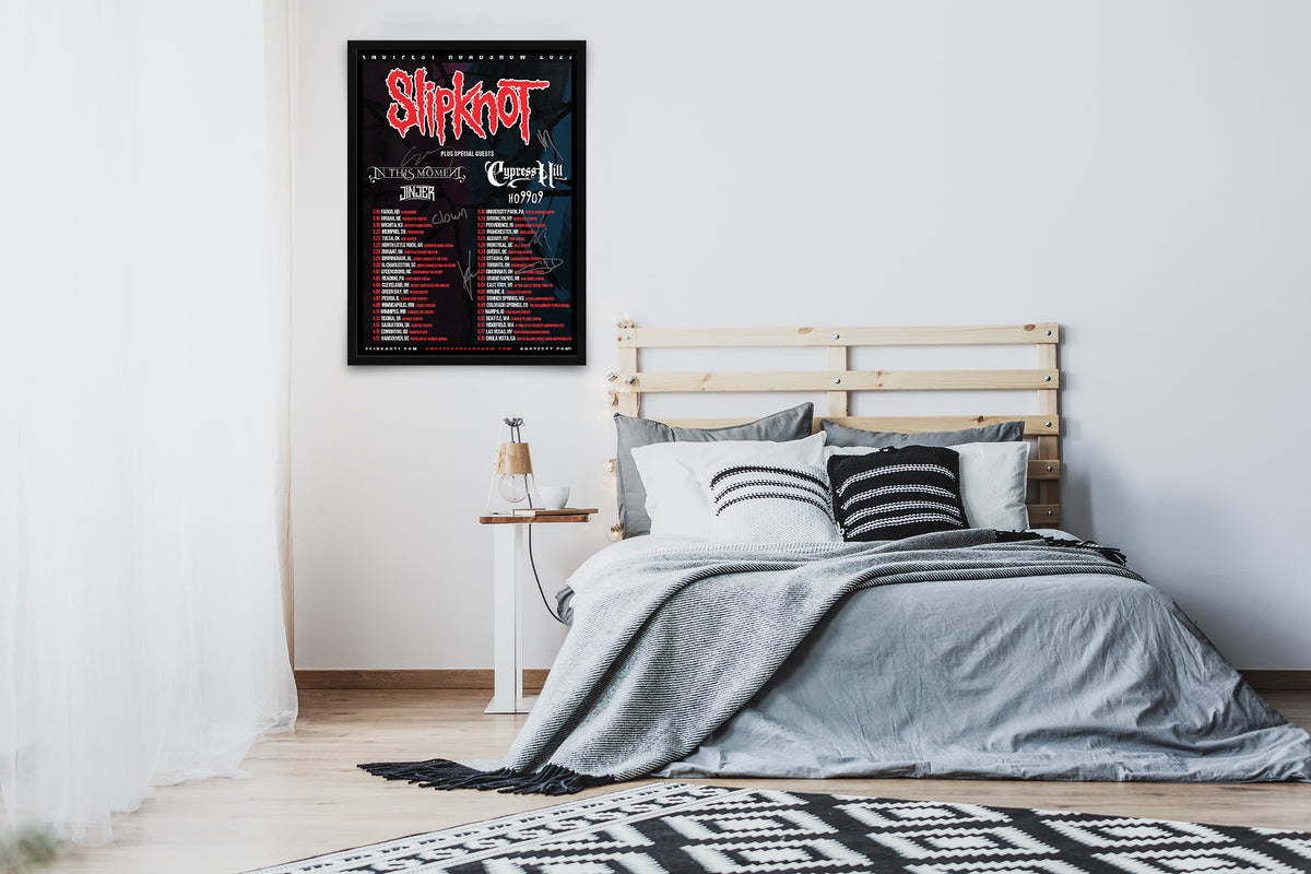 Slipknot: Knotfest Roadshow 2022 Signed Poster with COA