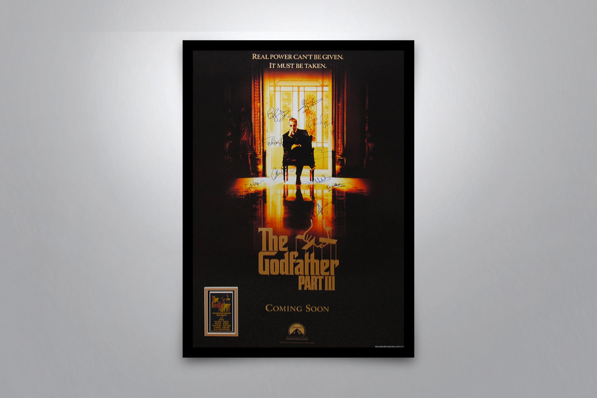 The Godfather Autographed Poster Collection