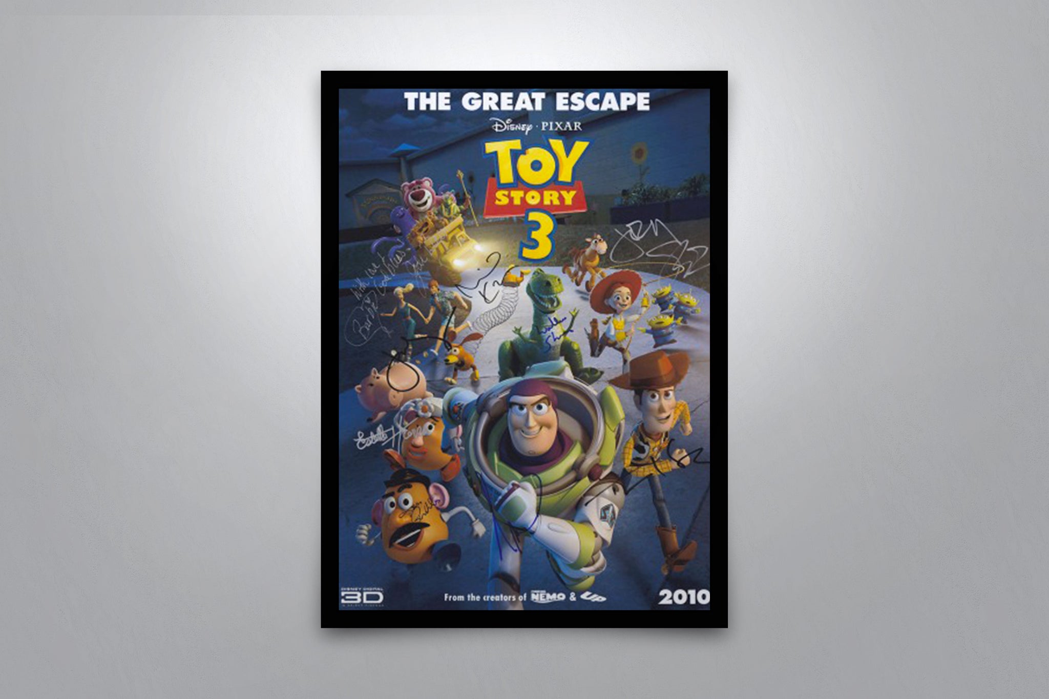 Toy Story Autographed Poster Collection