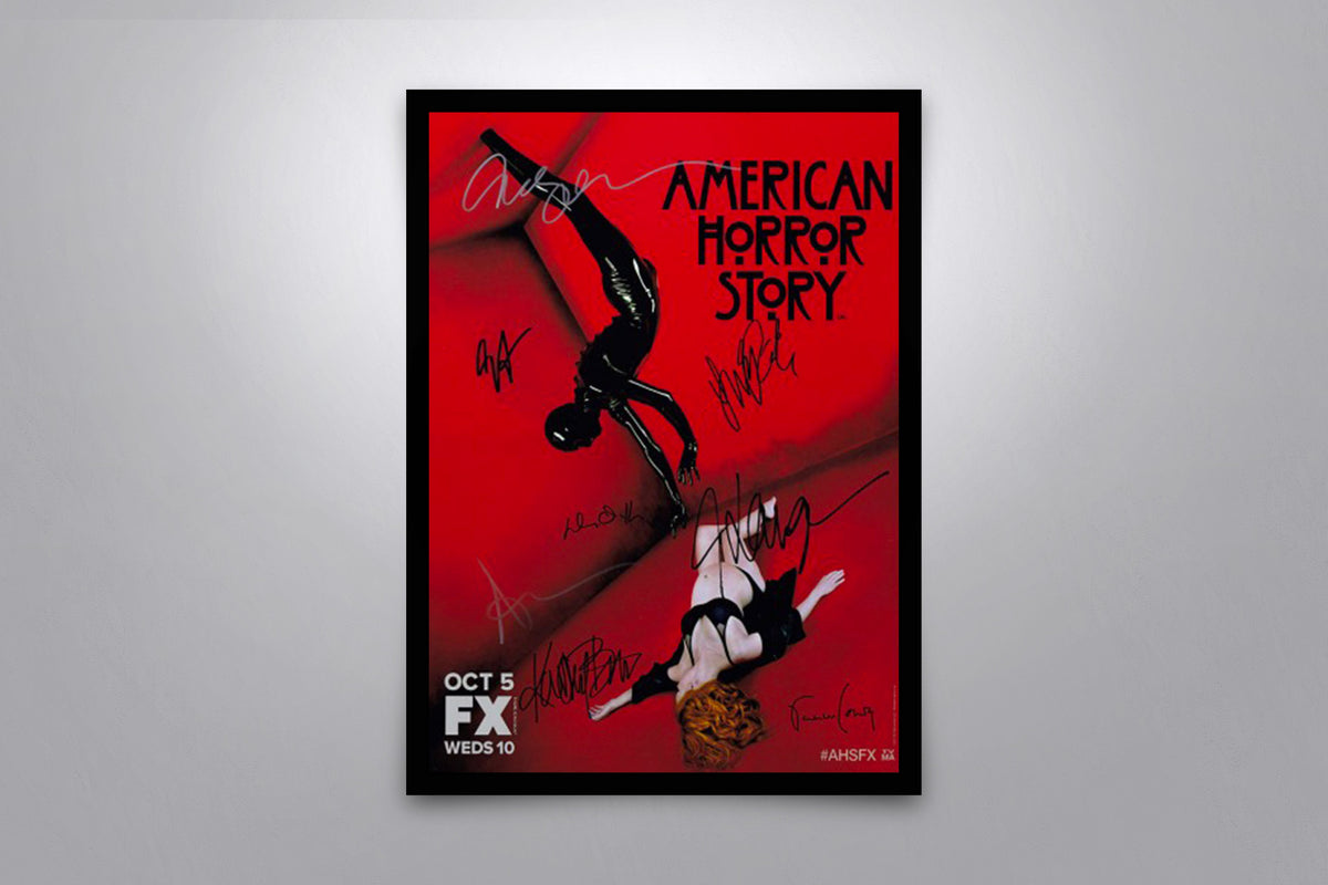 American Horror Story Signed Poster with COA