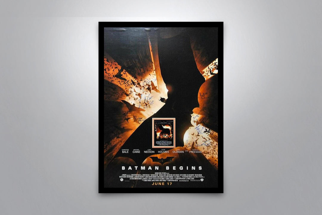 Batman Autographed Poster Collection – Poster Memorabilia