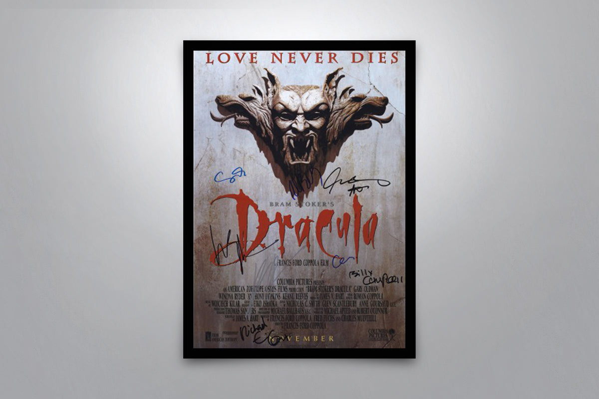 Bram Stoker 's Dracula Signed Poster with COA