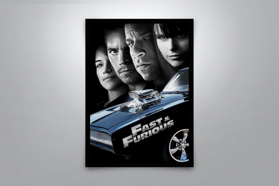 Fast and Furious Autographed Poster Collection