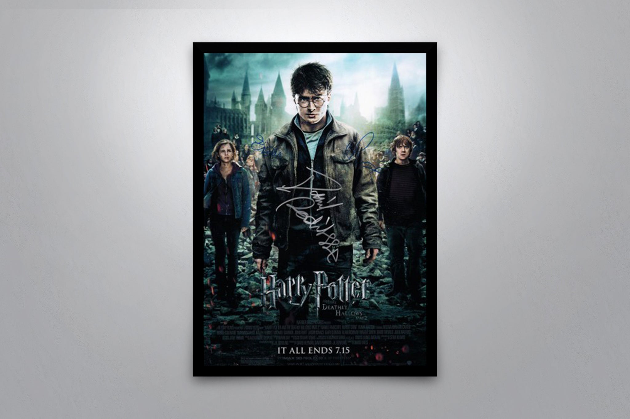 Harry Potter Autographed Poster Collection