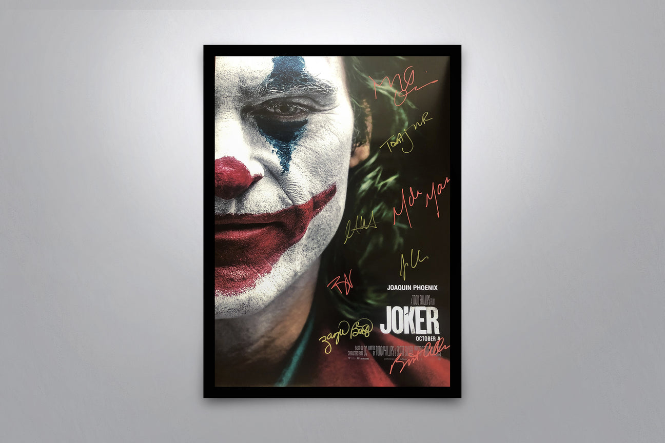 Authentic Signed Batman poster — Own It Now!
