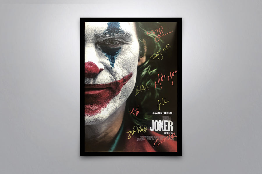 Authentic Signed Batman poster — Own It Now!