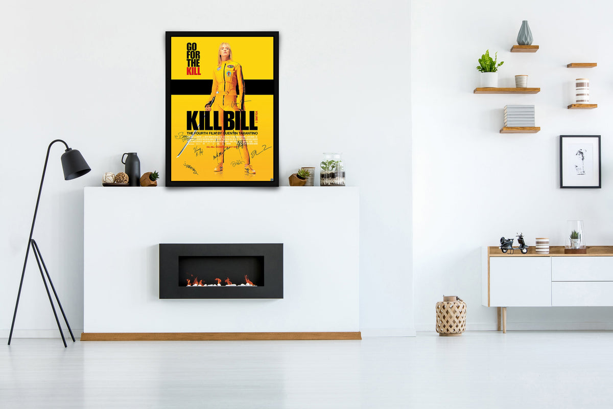 Kill Bill Signed Poster with COA