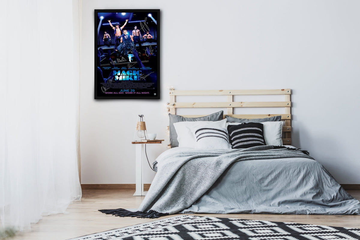 Magic Mike Signed Poster with COA