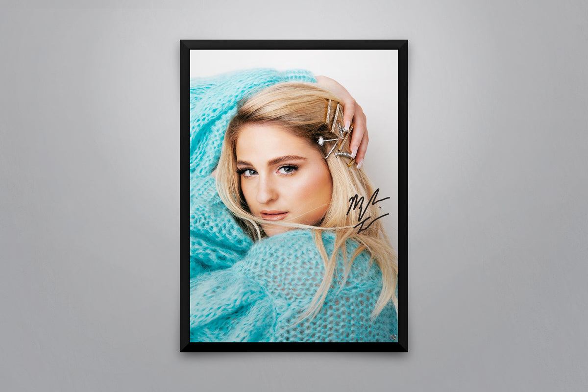 Meghan Trainor: Treat Myself - Signed Poster + COA – Poster Memorabilia