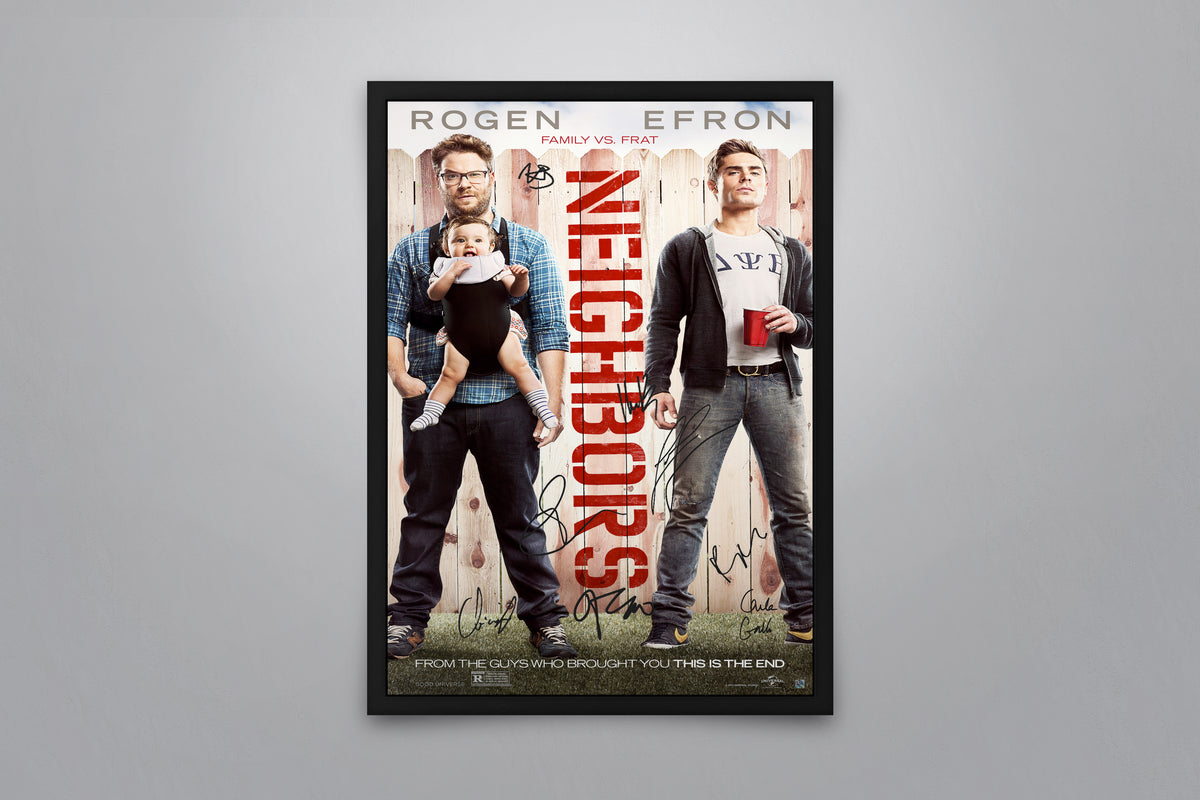 Neighbors - Signed Poster + COA – Poster Memorabilia