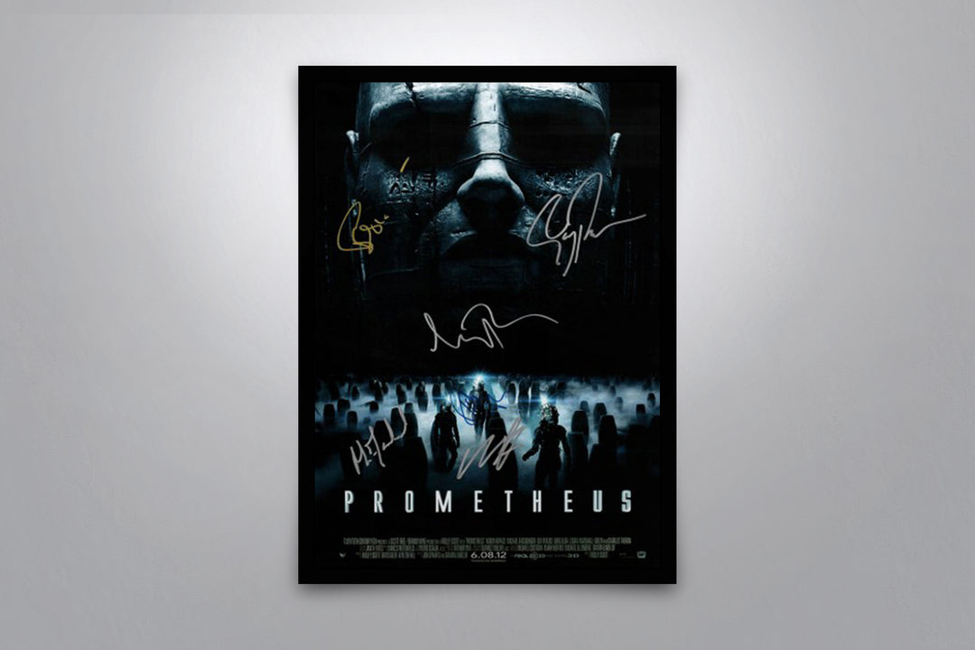 Prometheus - Signed Poster + COA – Poster Memorabilia