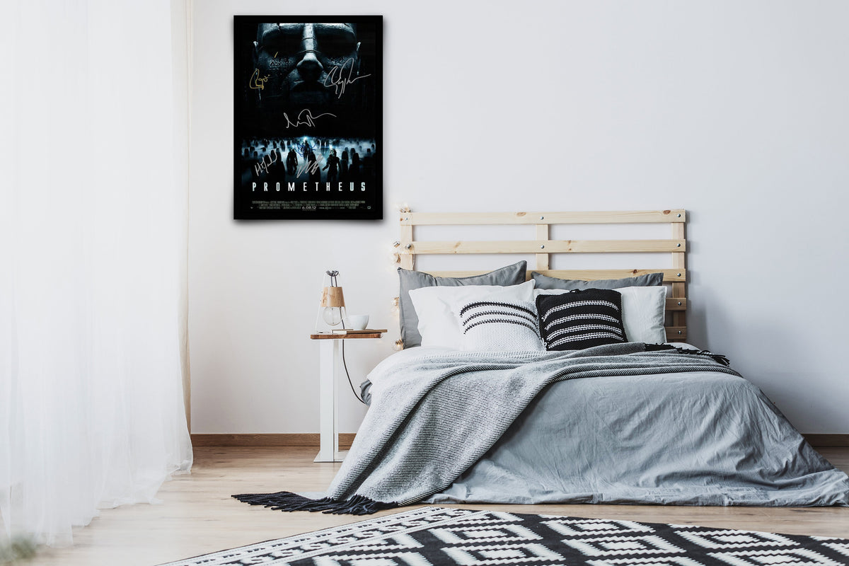 Prometheus Signed Poster with COA