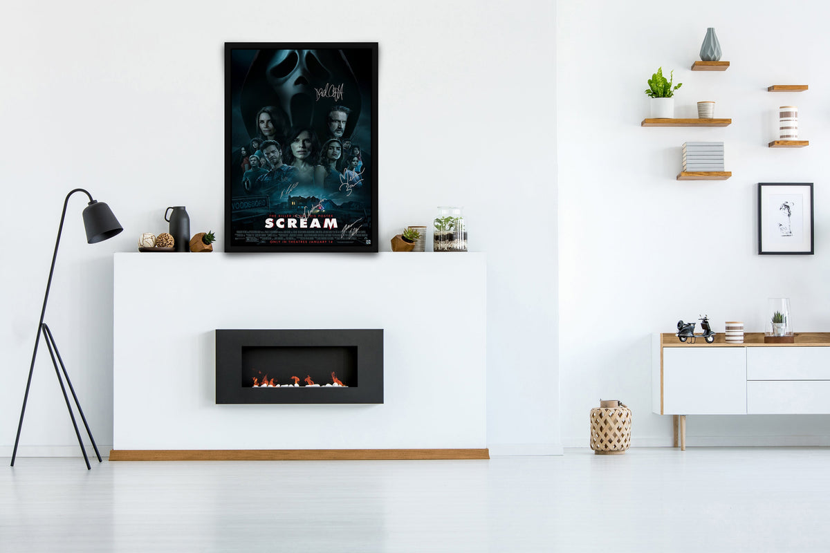 Scream Signed Poster with COA