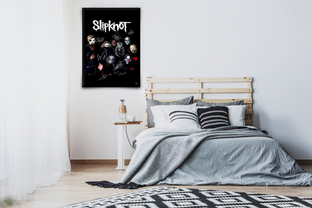 Slipknot Signed Poster with COA