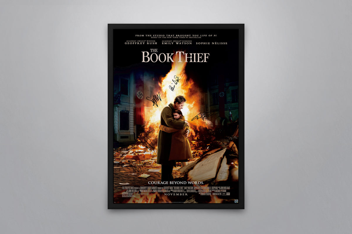 The Book Thief - Signed Poster + COA – Poster Memorabilia