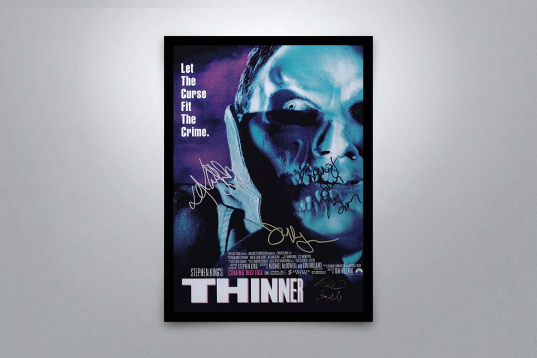 Thinner - Signed Poster + COA – Poster Memorabilia