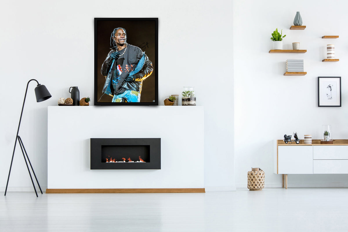 Travis Scott - Signed Poster + COA