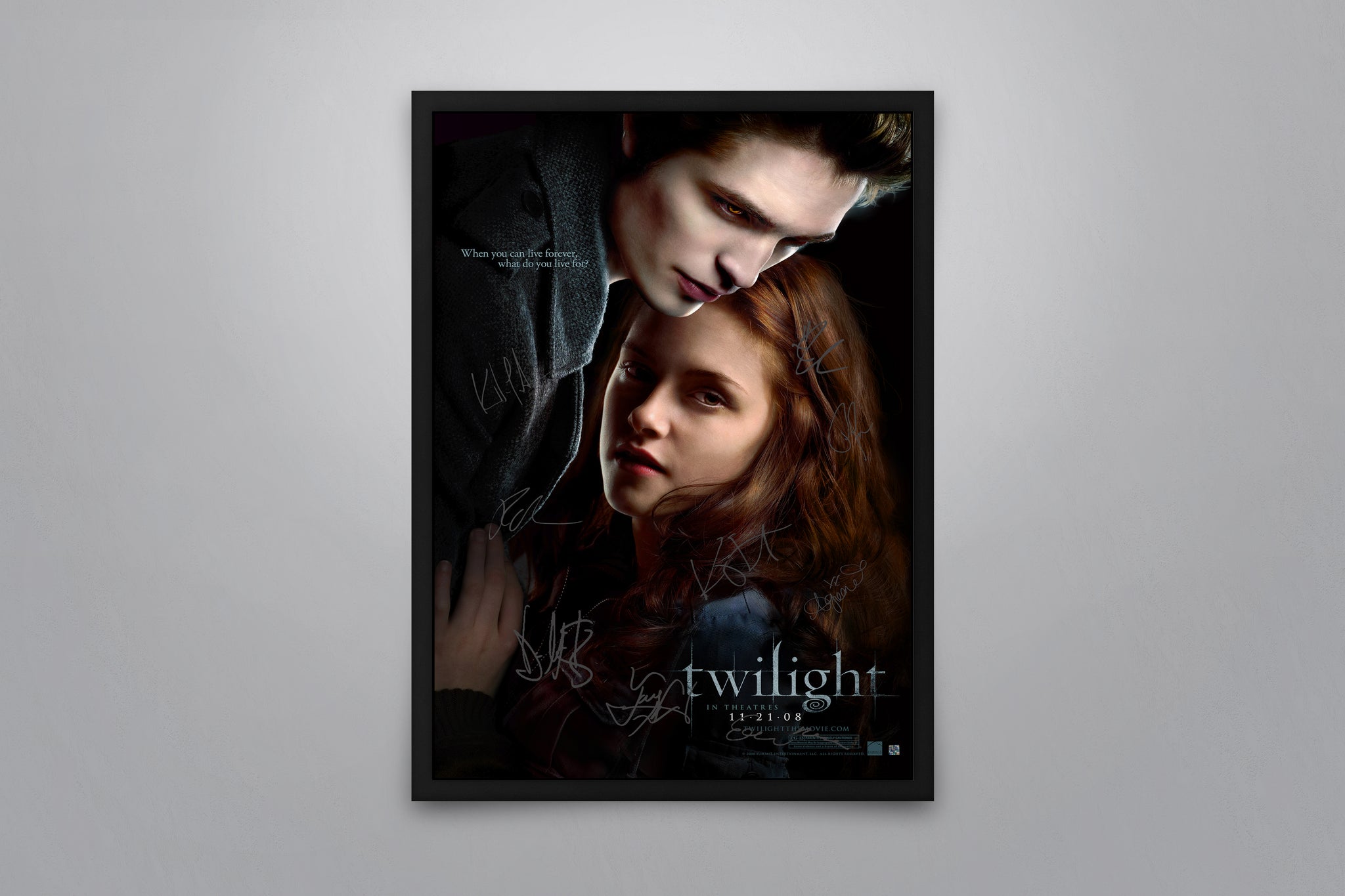 TWILIGHT - Signed Poster + COA